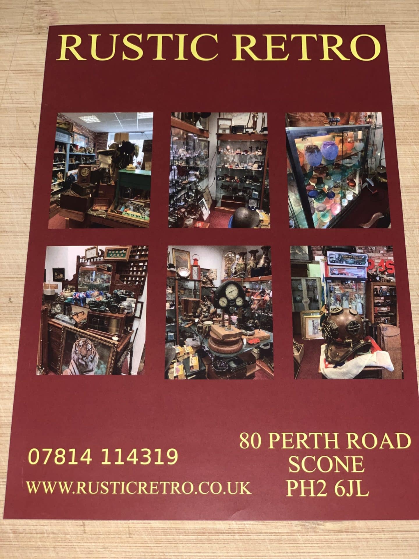 RUSTIC RETRO | Antiques, retro and vintage items in Scone, Scotland