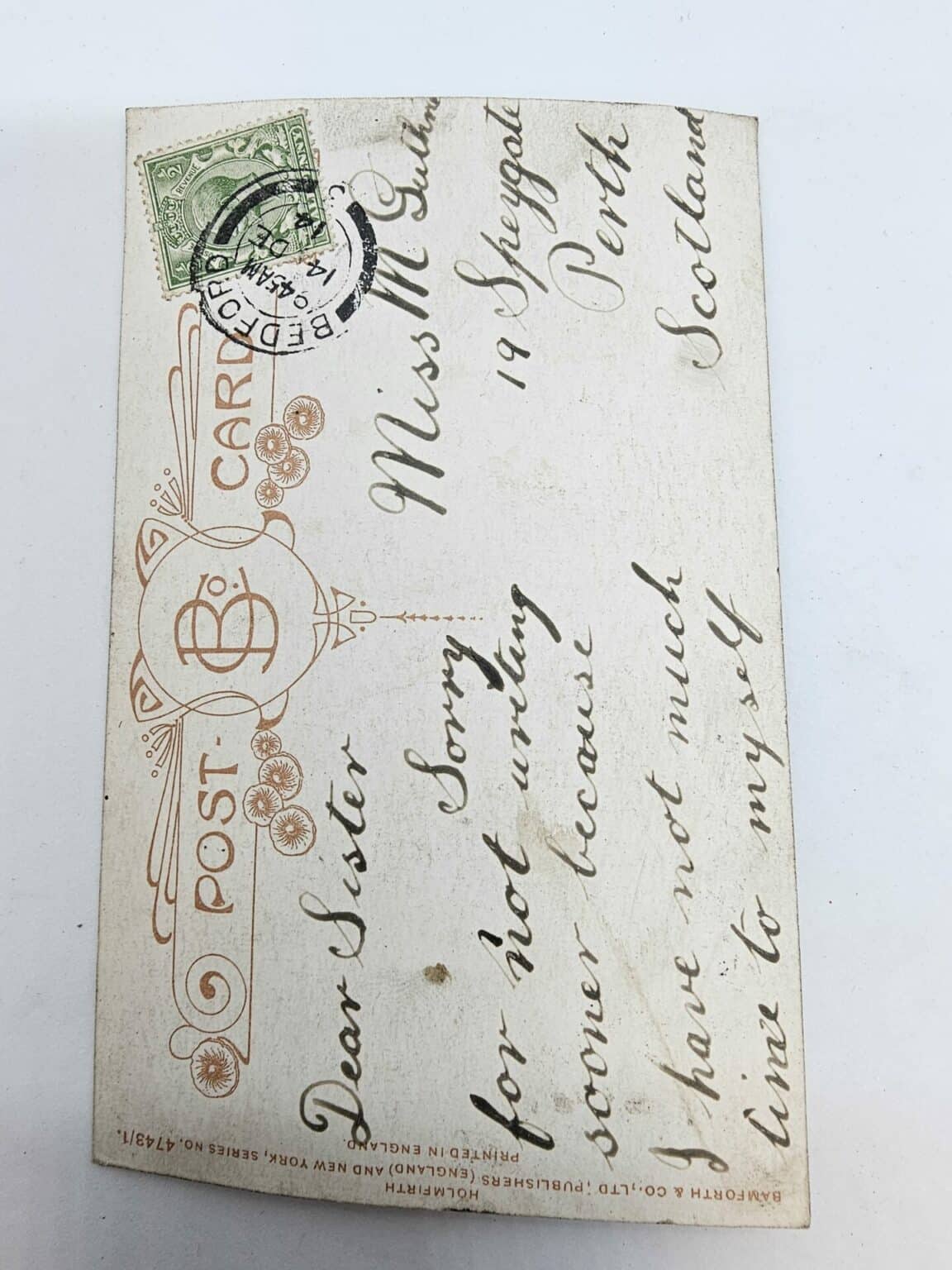 WW1 Postcards - RUSTIC RETRO