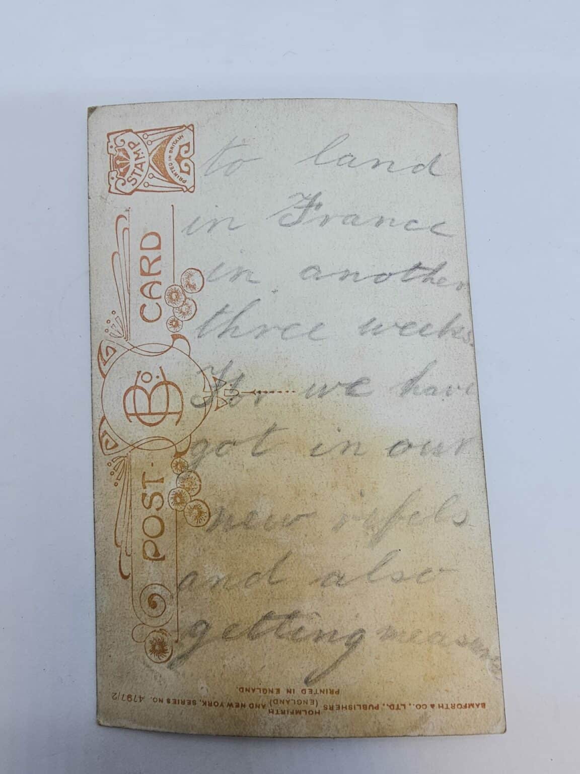 WW1 Postcards - RUSTIC RETRO